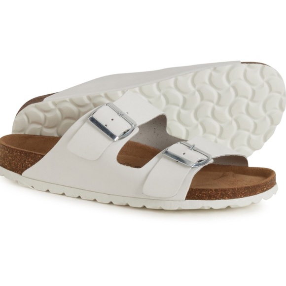 Autenti Shoes | Shoes | New Autenti Genuine Leather Slides Sandals Size ...